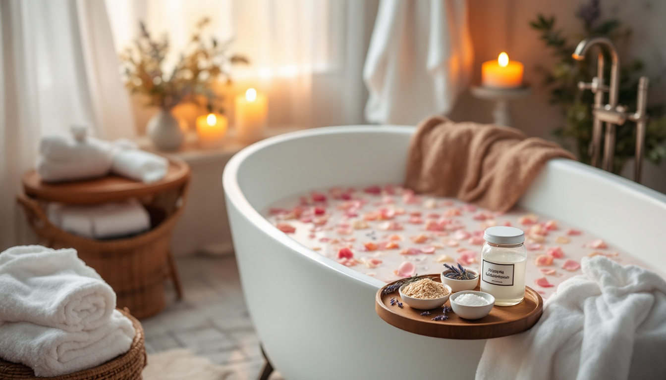 Choisir les ingrédients parfaits pour un bain éclatant