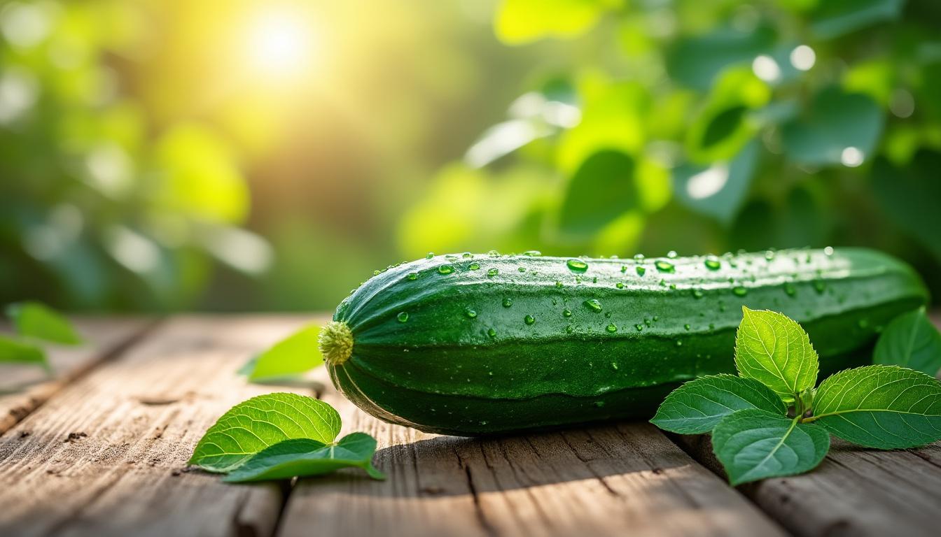 Concombre : le légume rafraîchissant et son apport calorique