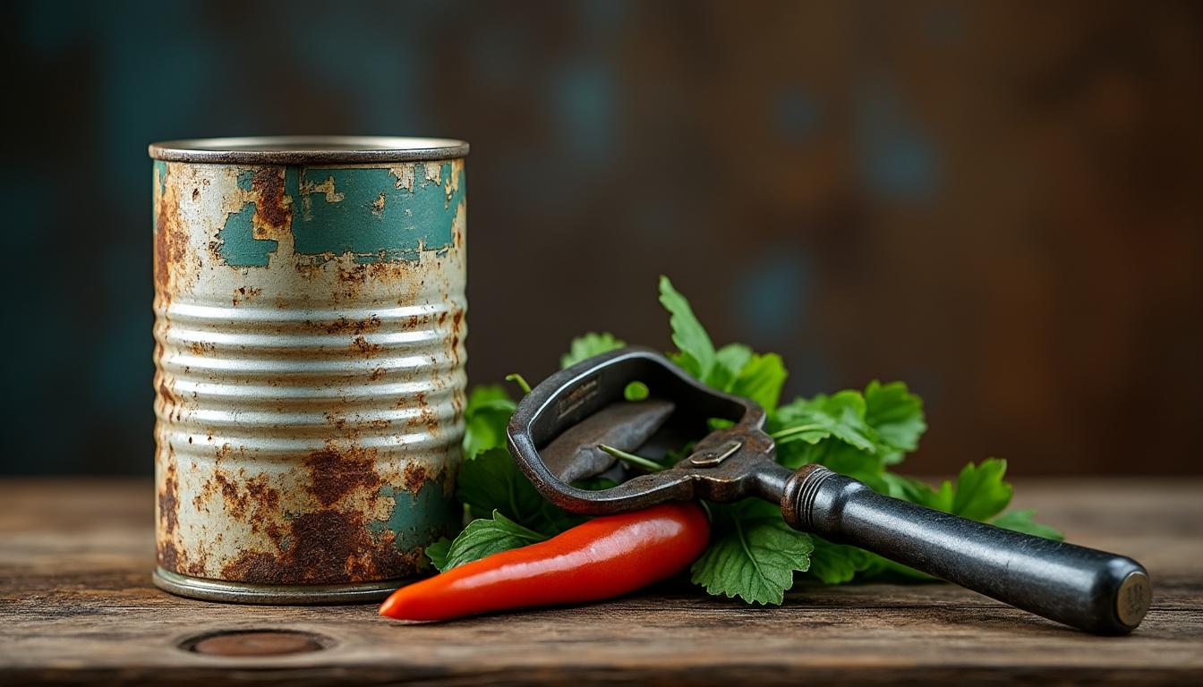 Boîte de conserve périmée : à consommer ou à jeter